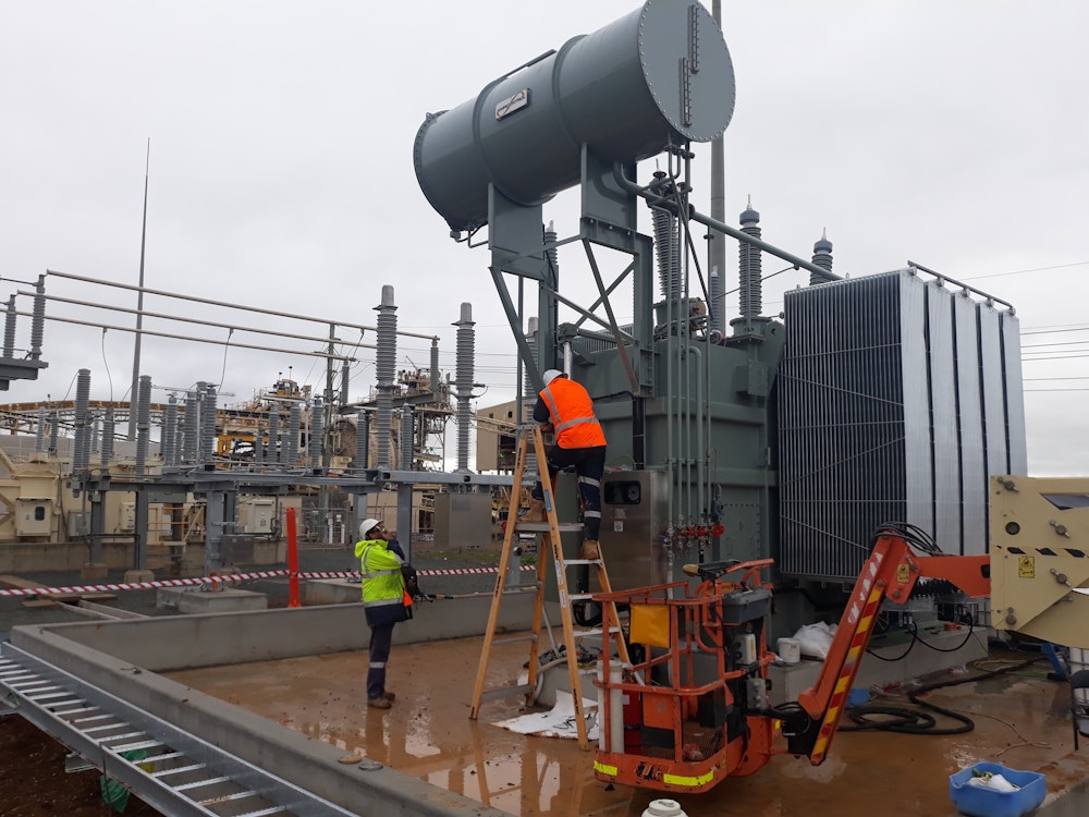 50MVA Transformer for a central NSW mine