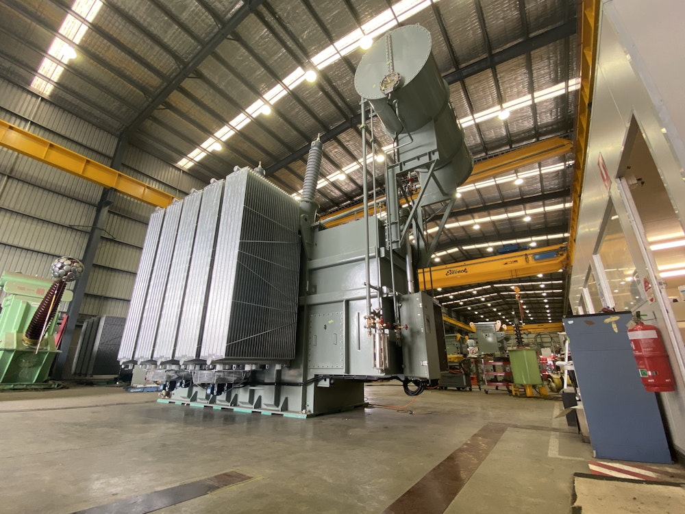 50MVA Transformer for a central NSW mine