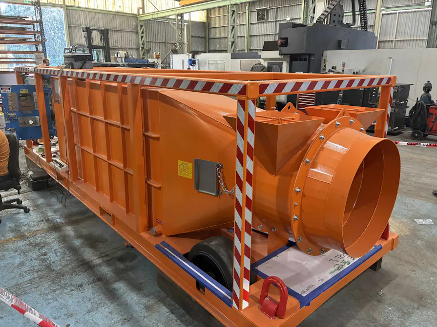 How to overhaul an auxiliary fan for underground mining