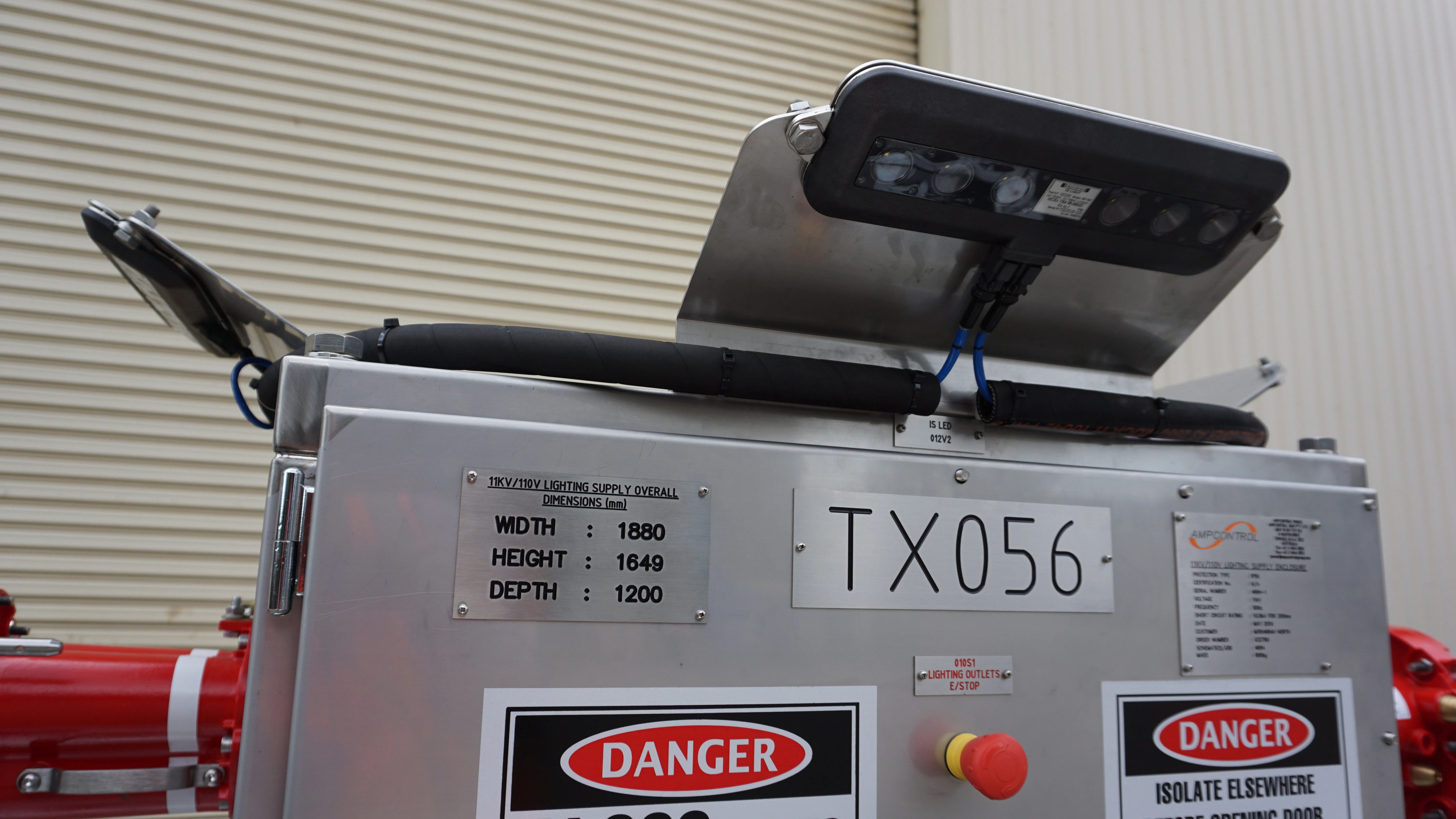 Lighting Enclosure for Coal Mine