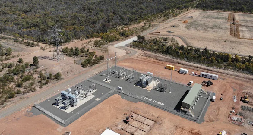 Substation for 160MW Solar Farm