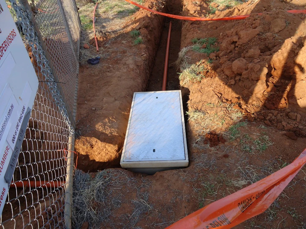 Underground Electrical Cable at Tennant Creek, NT